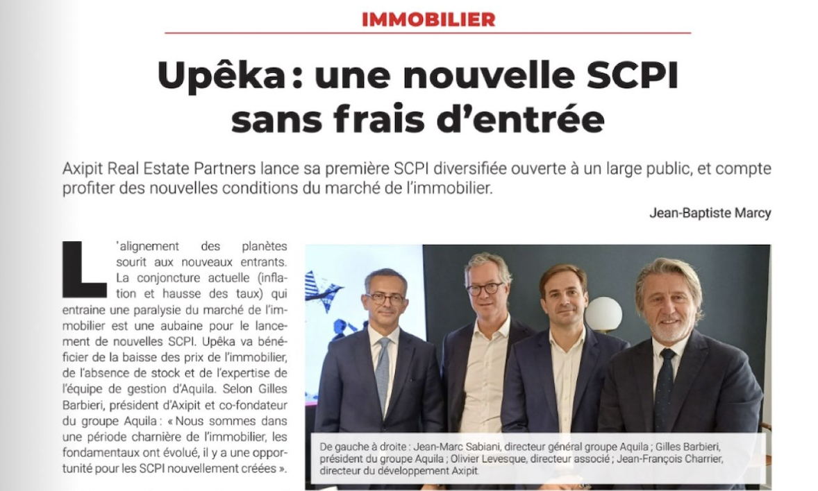 Gestion de Fortune - SCPI UPÊKA sans frais d'entrée - UPÊKA, votre ... Gestion de Fortune - SCPI UPÊKA sans frais d'entrée - UPÊKA, votre ...